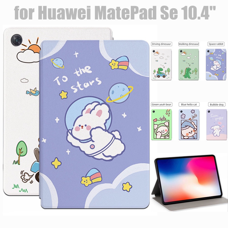 Cartootn PU Leather Tablet Case for Huawei Matepad SE 10.4 2022 AGS5 ...