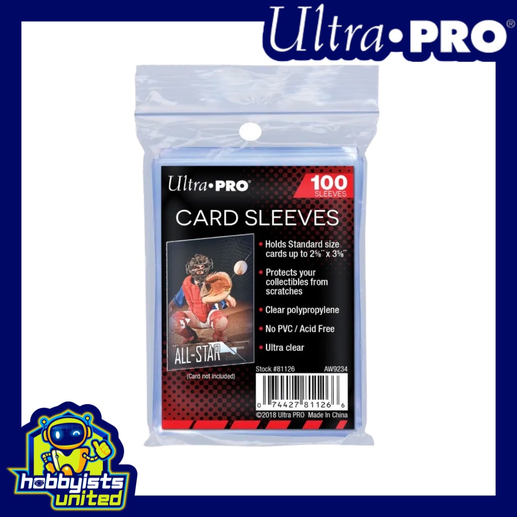 Ultra PRO Soft Trading Card Penny Sleeves (2.5" X 3.5") | Shopee ...