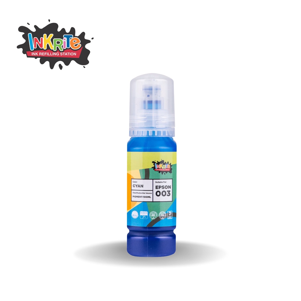 Inkrite Pigment Ink for Epson 003 Epson L1110 L3110 L3116 L3150 L3156 ...