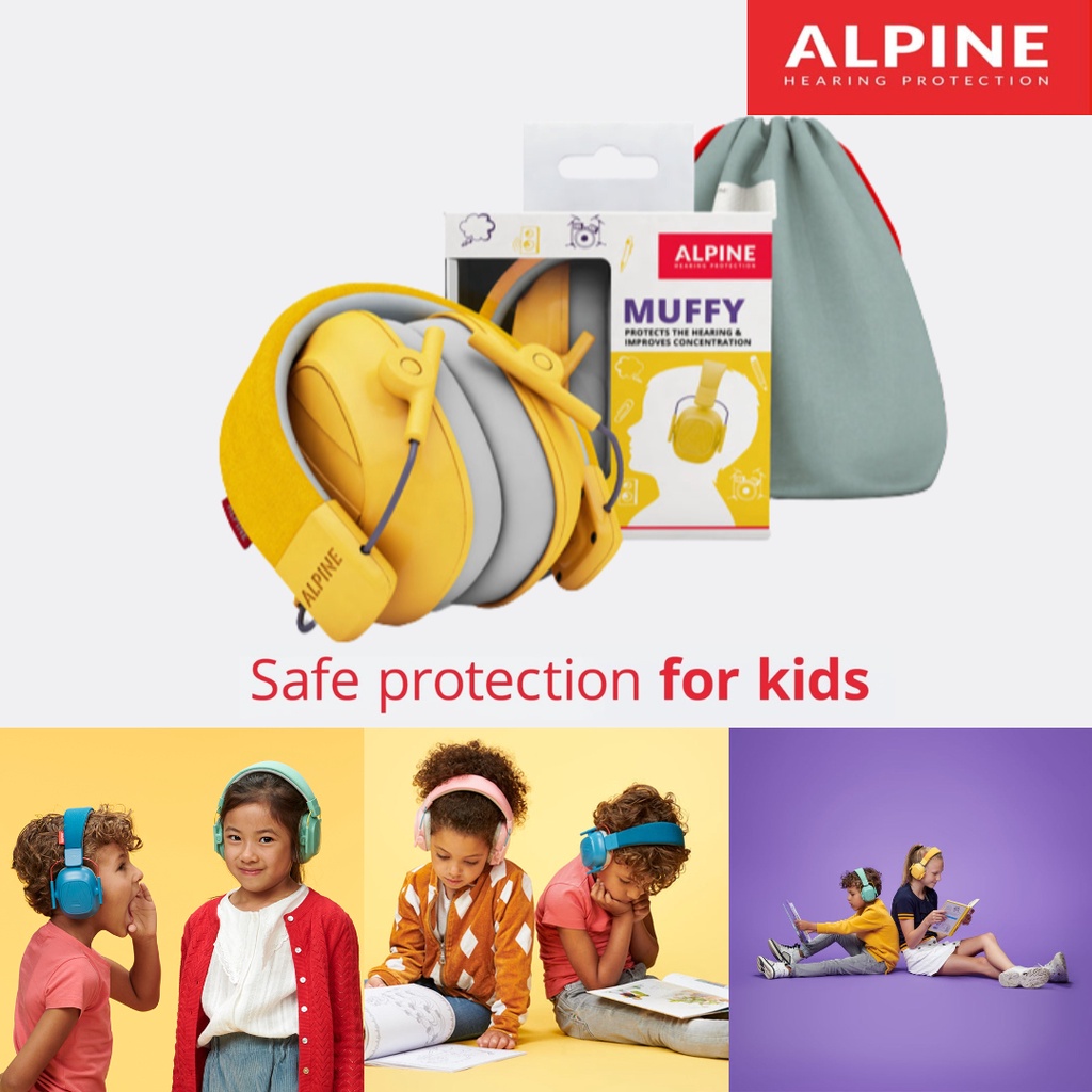 ALPINE Kids EarMuff Anti Noise Hearing Children Ear Plug Muff ...