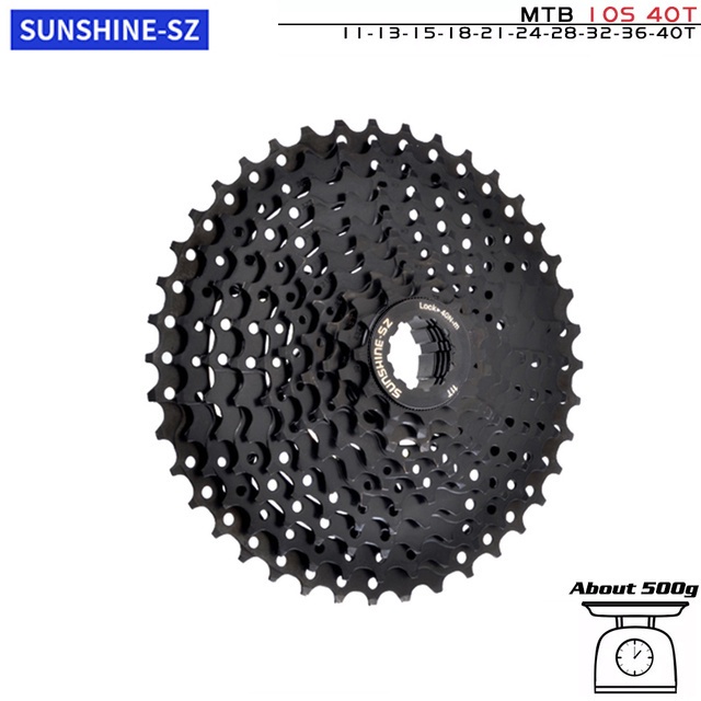 SUNSHINE 8 9 10 11 12 Speed Cogs MTB Mountain Bike Road Bike Cassette ...