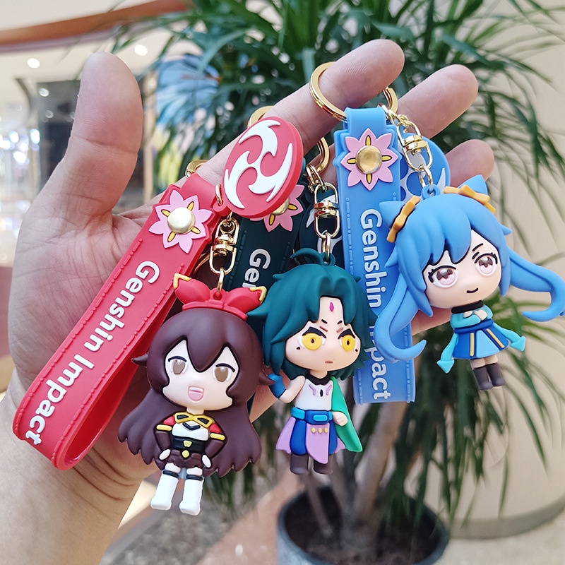 GGS Genshin Impact game animation Genshin Impact keychain pendant small ...
