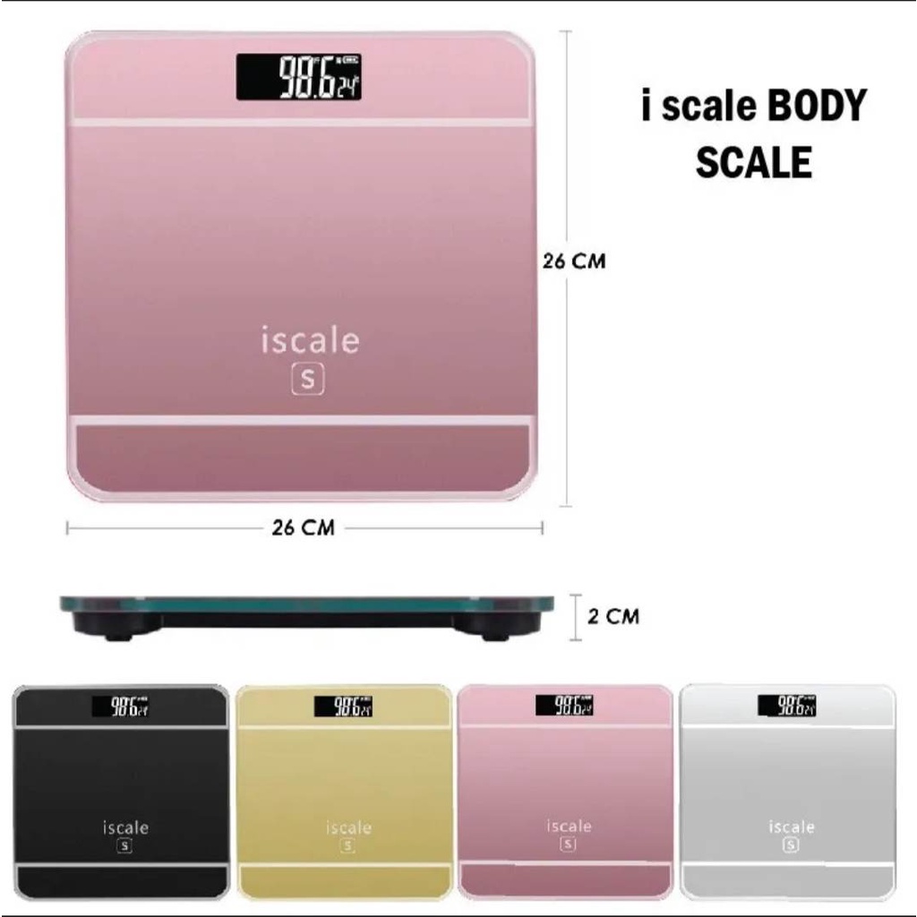 Digital Glass Body Scale Smart Electronic Personal Human Weighing Scale ...