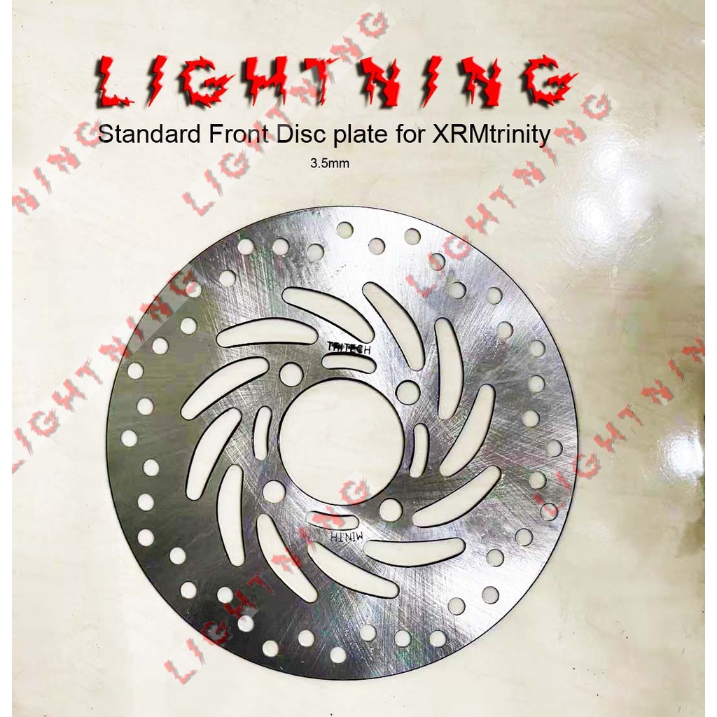 Standard Front Rotor Disc plate for XRMtrinity | Shopee Philippines