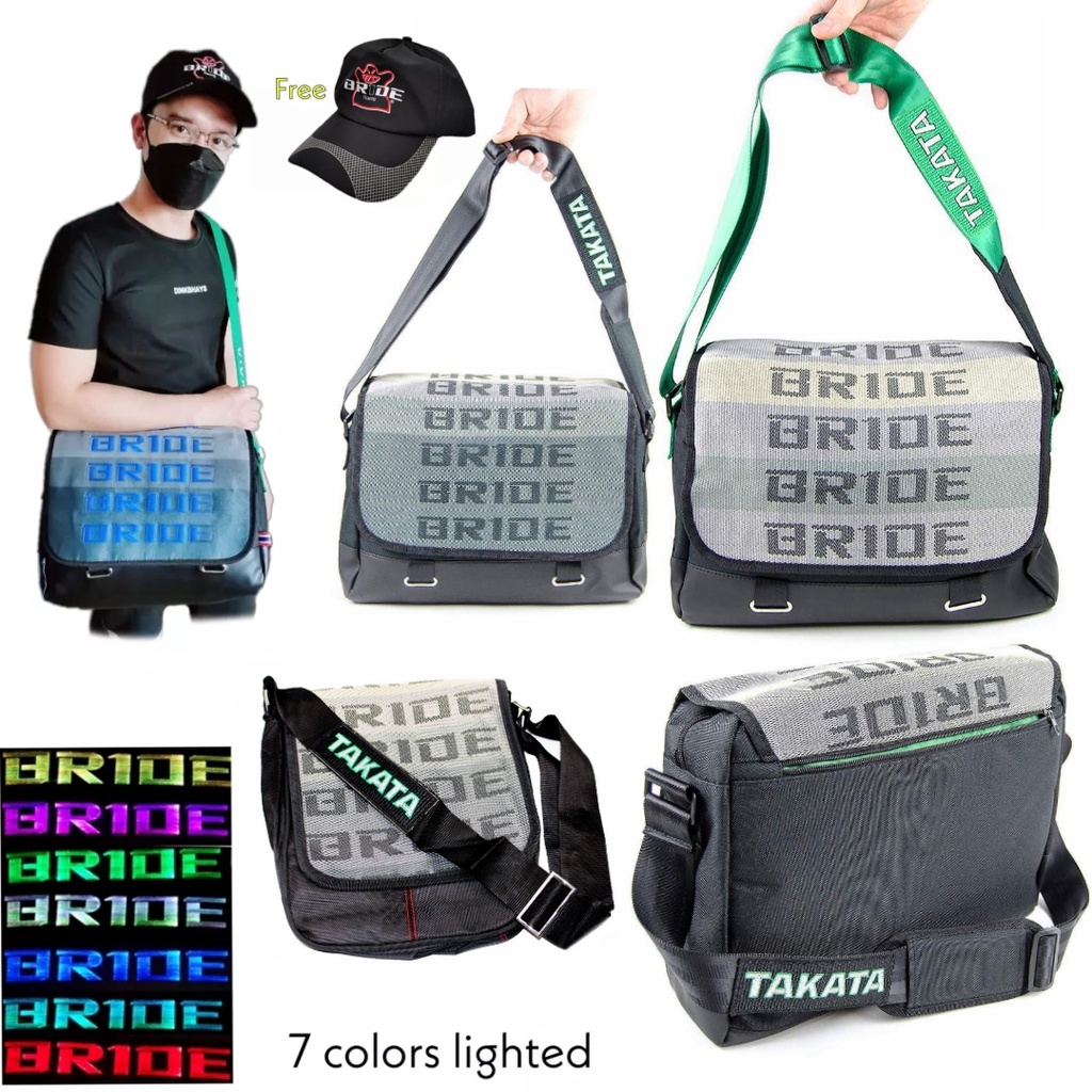 2022 cross-border Original BRIDE TAKATA racing kart shoulder bag ...