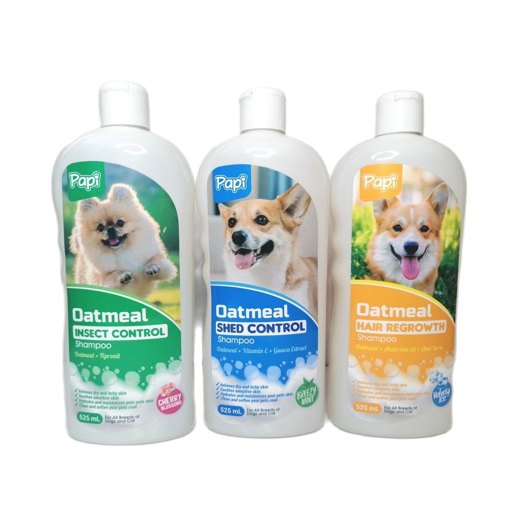 Papi Oatmeal Dog and Cat Shampoo (525 mL) | Shopee Philippines