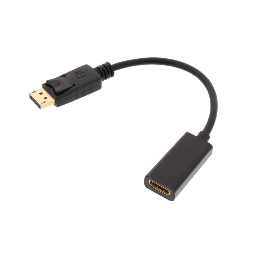 DisplayPort DP to HDMI Adapter 4K Video Converter Monitor/TV/Display ...