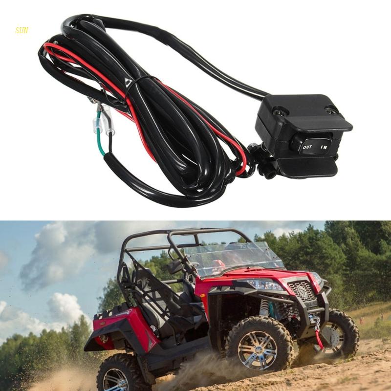 SUN Heavy Duty Handlebar Control Line Winch Rocker Switch 3-Meter ...