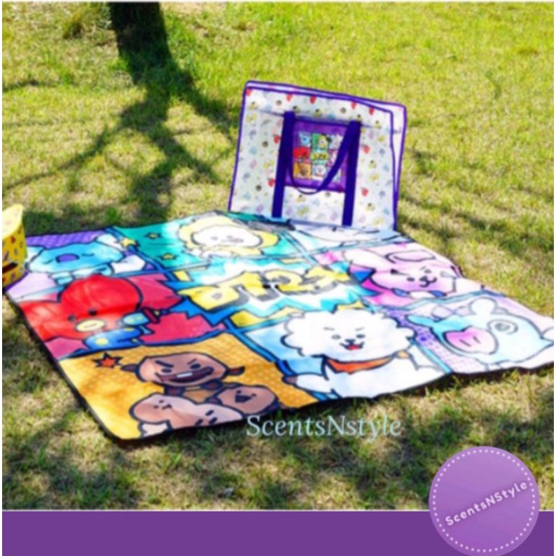 BT21 x Studio Eight Picnic Mat | Shopee Philippines