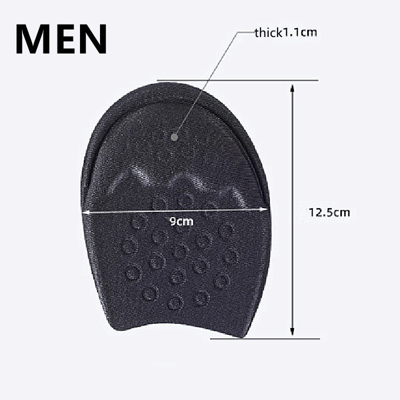 Forefoot pad with adjustable shoe size Anti-slip insole Half insole ...