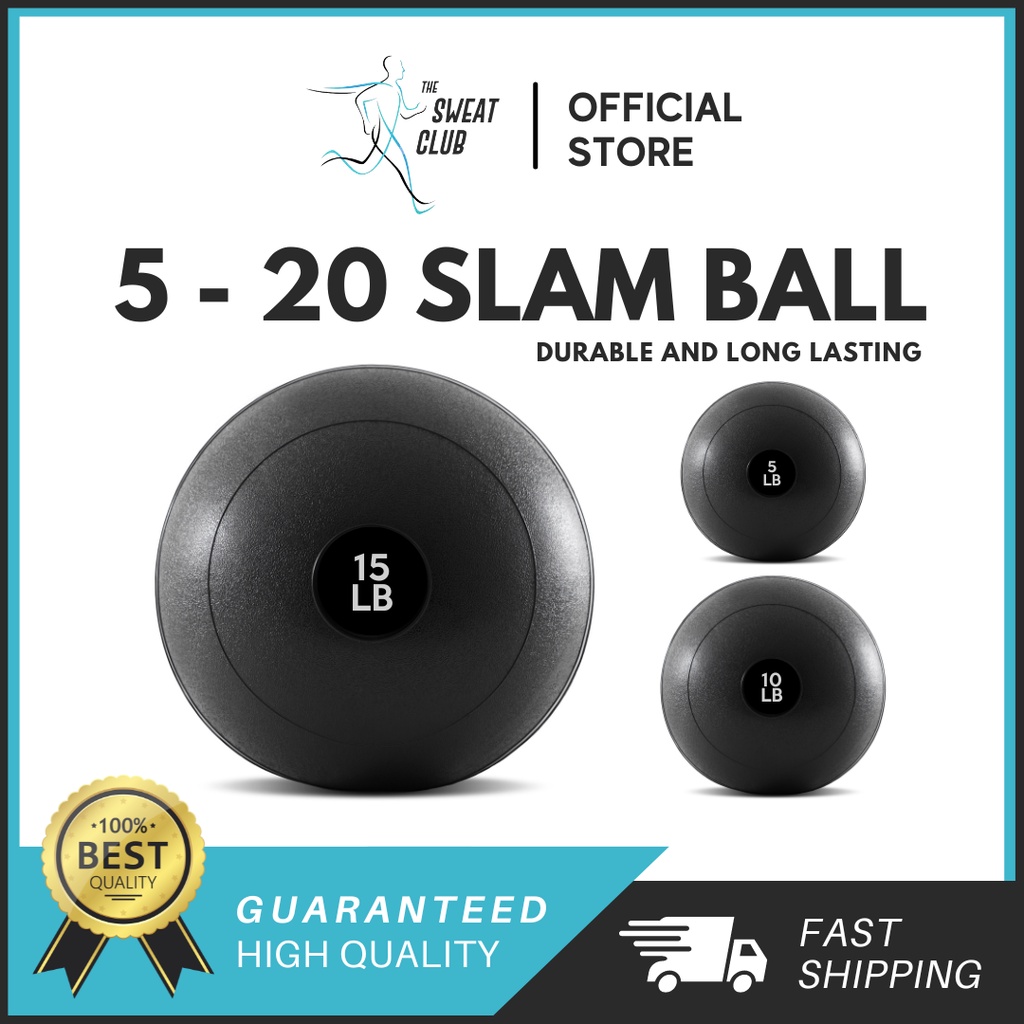 5 - 20 LBS Slam Ball Cheapest Medicine Ball Exercise Ball Sports Home ...