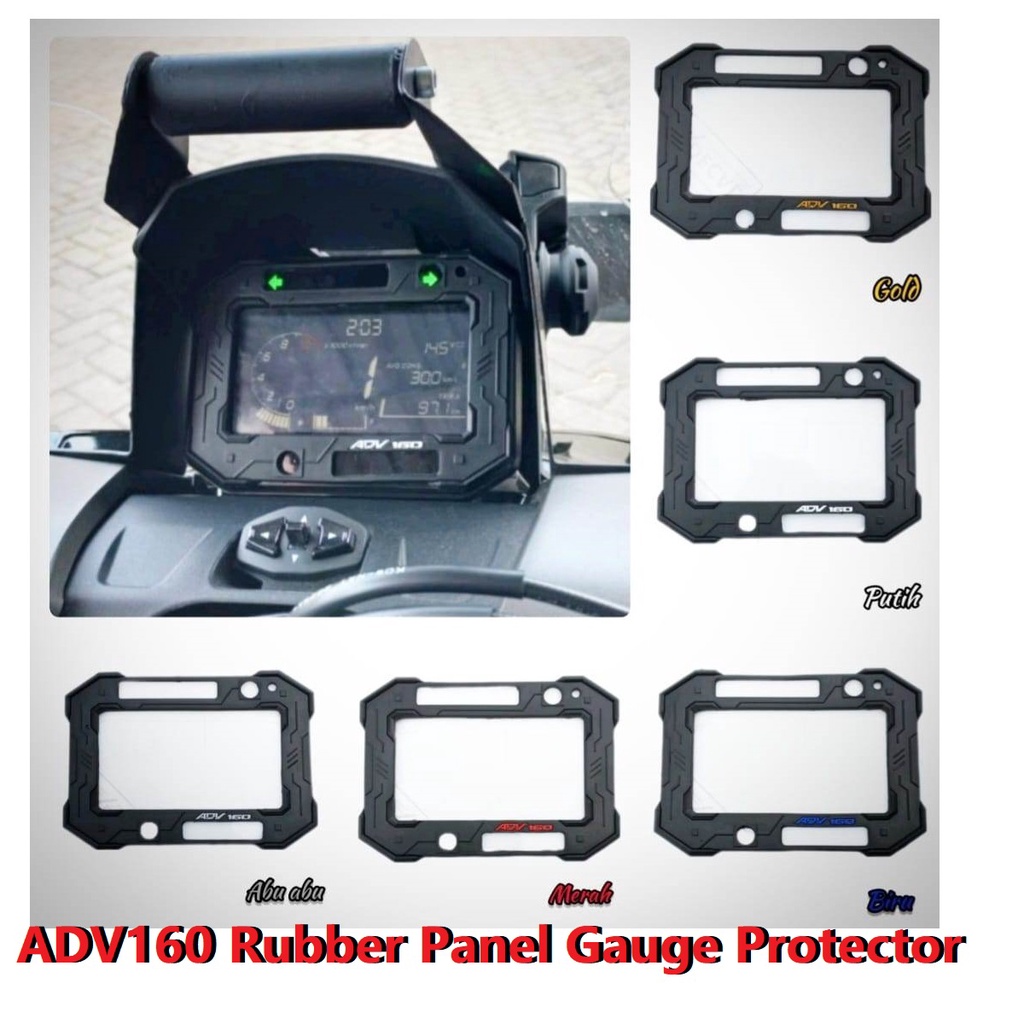 HONDA ADV 160 Panel Gauge Screen Protector Film / Acrylic Carbon ...