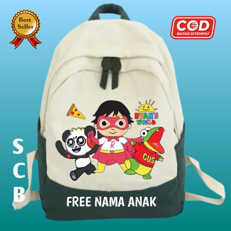 Ryan's World Children's Backpack | Shopee Philippines