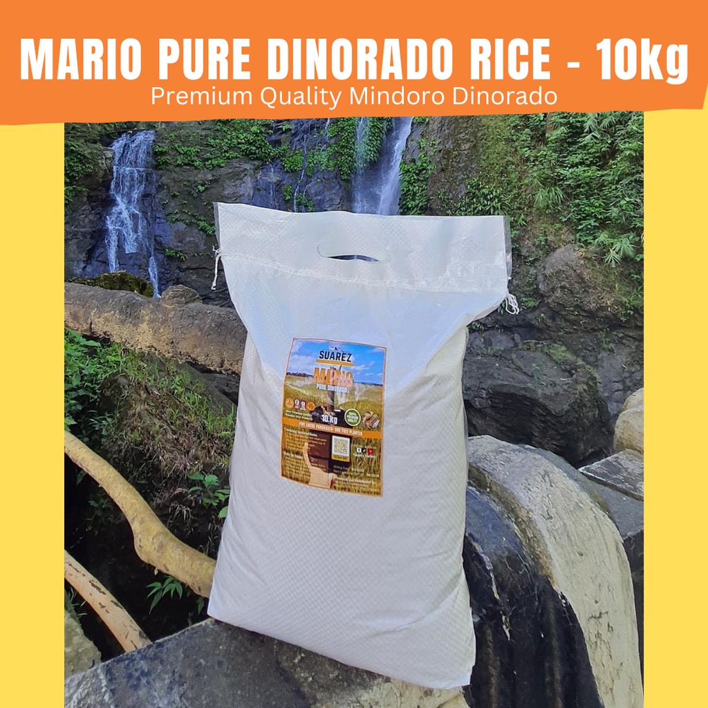 Mario Pure Dinorado Rice -10kg | Shopee Philippines