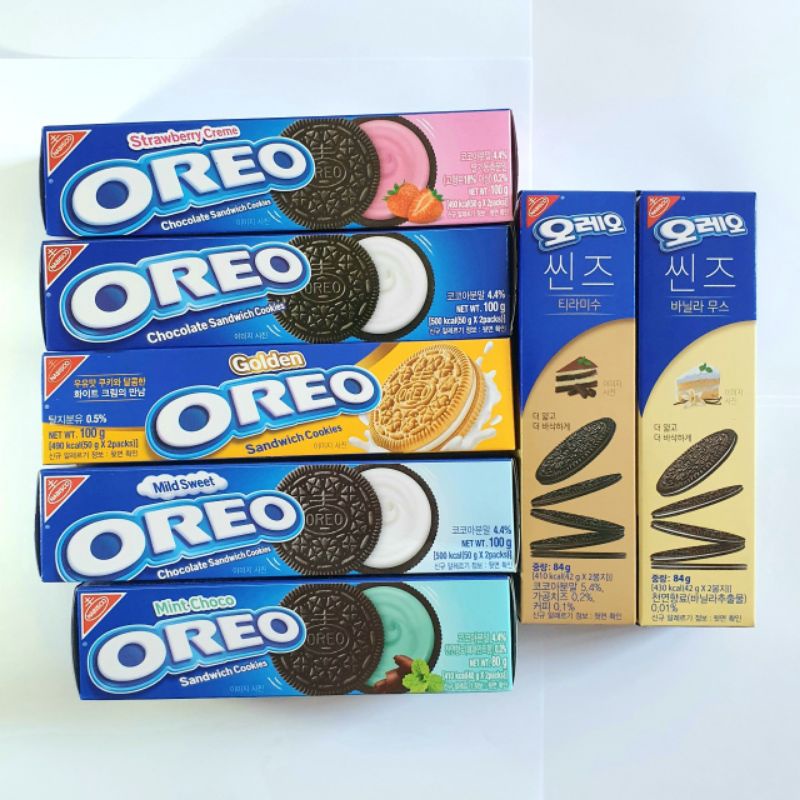OREO MINT 80G AND OREO THINS CHOCO MOUSSE 84G / TIRAMISU 84G / VANILLA ...
