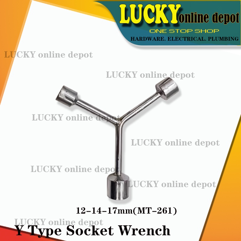 MMT TRIDENT Y-TYPE SOCKET WRENCH ( SHORT ) | Shopee Philippines