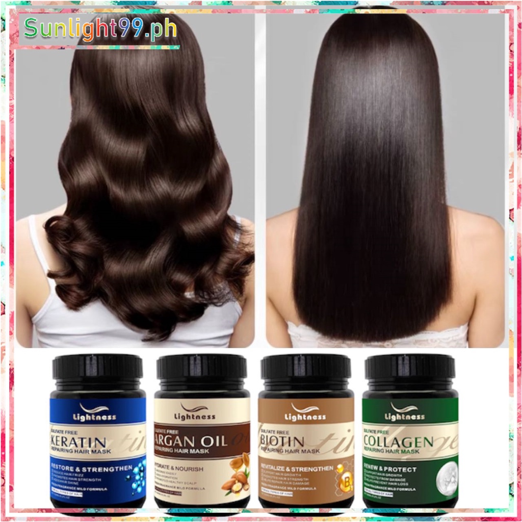 1000ml Repairing hair mask,sulfate free,keratin/argan oil/biotin ...