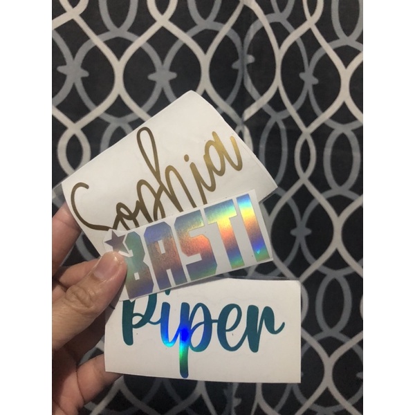 personalized, customized label decal sticker | Shopee Philippines