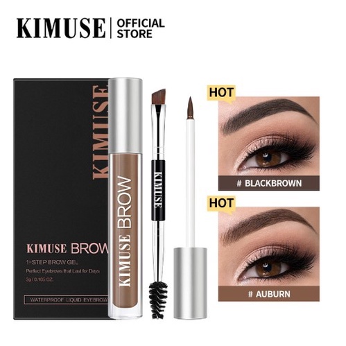 KIMUSE Eyebrow Gel Cream Waterproof Eyebrow Henna Tattoo Shade Eyebrow ...