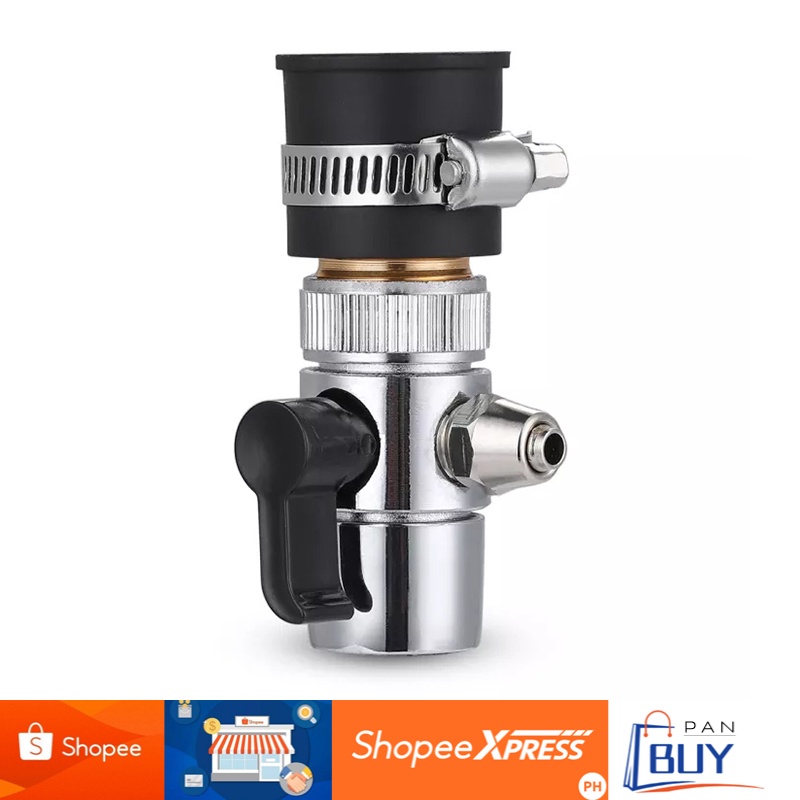 Original Tube Connector Faucet Adapter Diverter Valve Counter Top Water ...