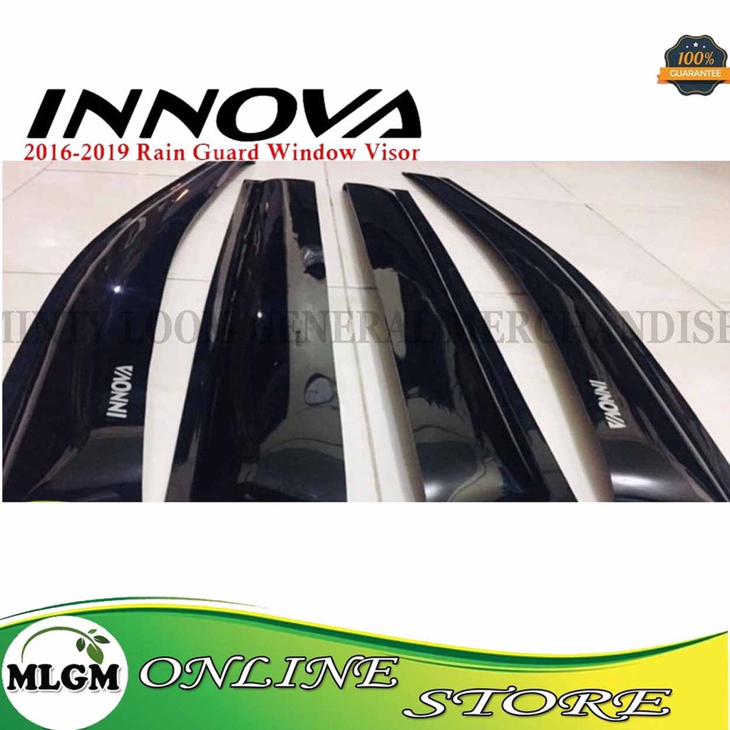 Rain Guard Window Visor - Toyota Innova (2016-2019) | Shopee Philippines