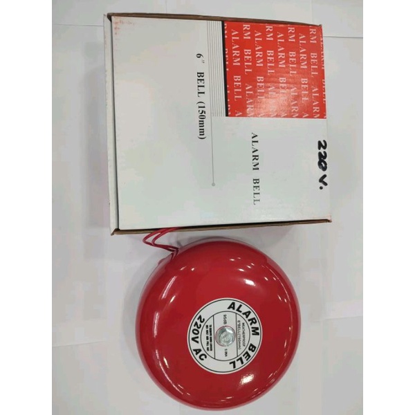 FIRE ALARM BELL 6 INCH (220V AC) | Shopee Philippines