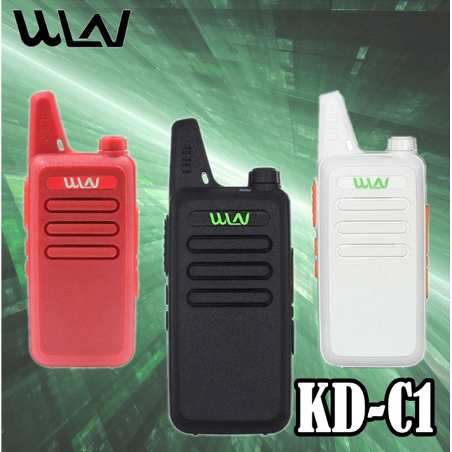 WLN KD-C1 Mini UHF 400-470 MHz Handheld Transceiver Two Way Radio ...