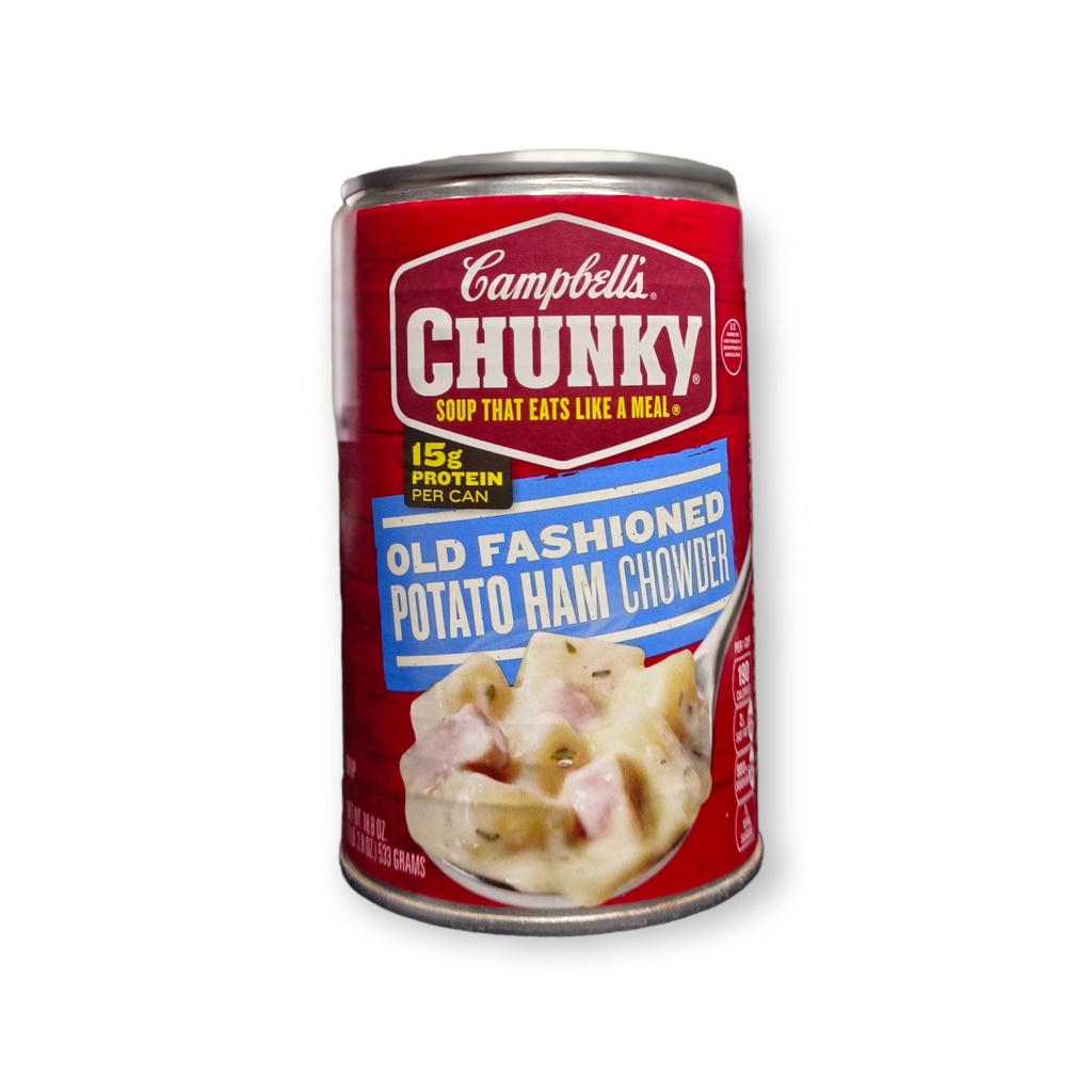 (USA) Campbell's Chunky Old Fashioned Potato Ham Chowder. 533 grams ...