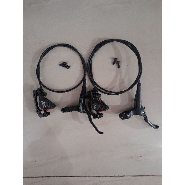 HITAM Black S/V hydraulic brake simaers | Shopee Philippines