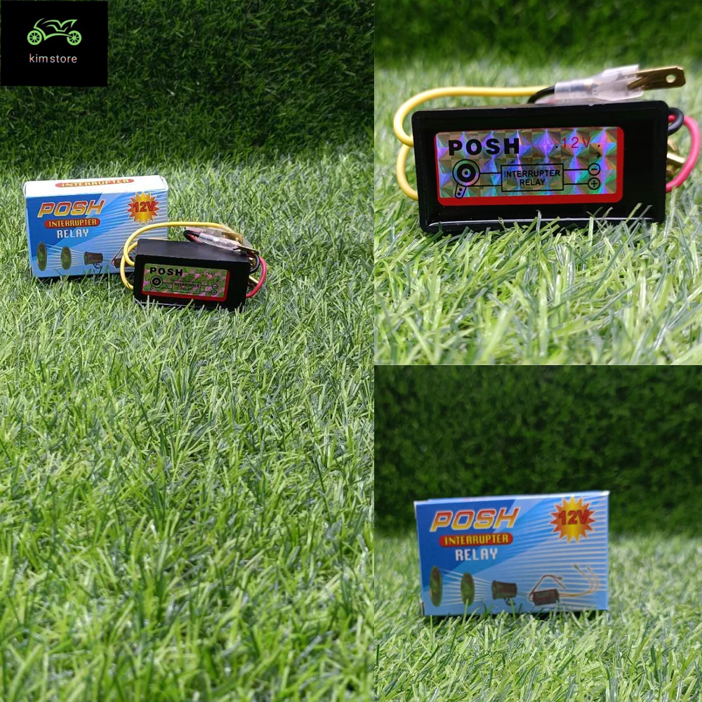 POSH INTERRUPTER RELAY 12V UNIVERSAL | Shopee Philippines