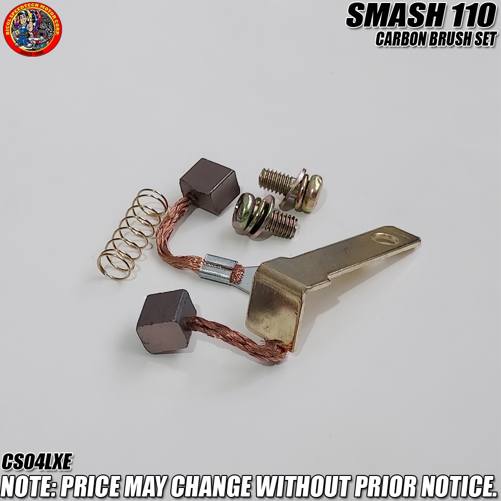 SMASH 110 STARTER CARBON BRUSH SET (CS04LXE) | Shopee Philippines