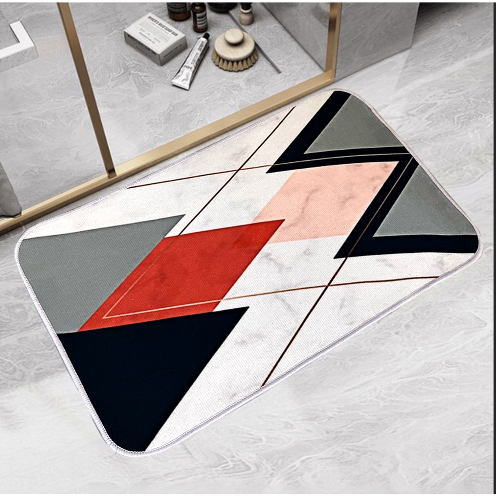 Geometrical line Mall Quality Entrance Door Floor Mat Indoor Antislip ...