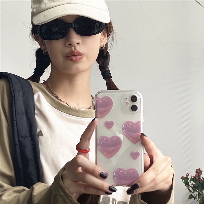 Love peach 14pro max 6 14plus case for iPhone11 soft iPhone14 14pro iPhone13 mini iPhoneX ...