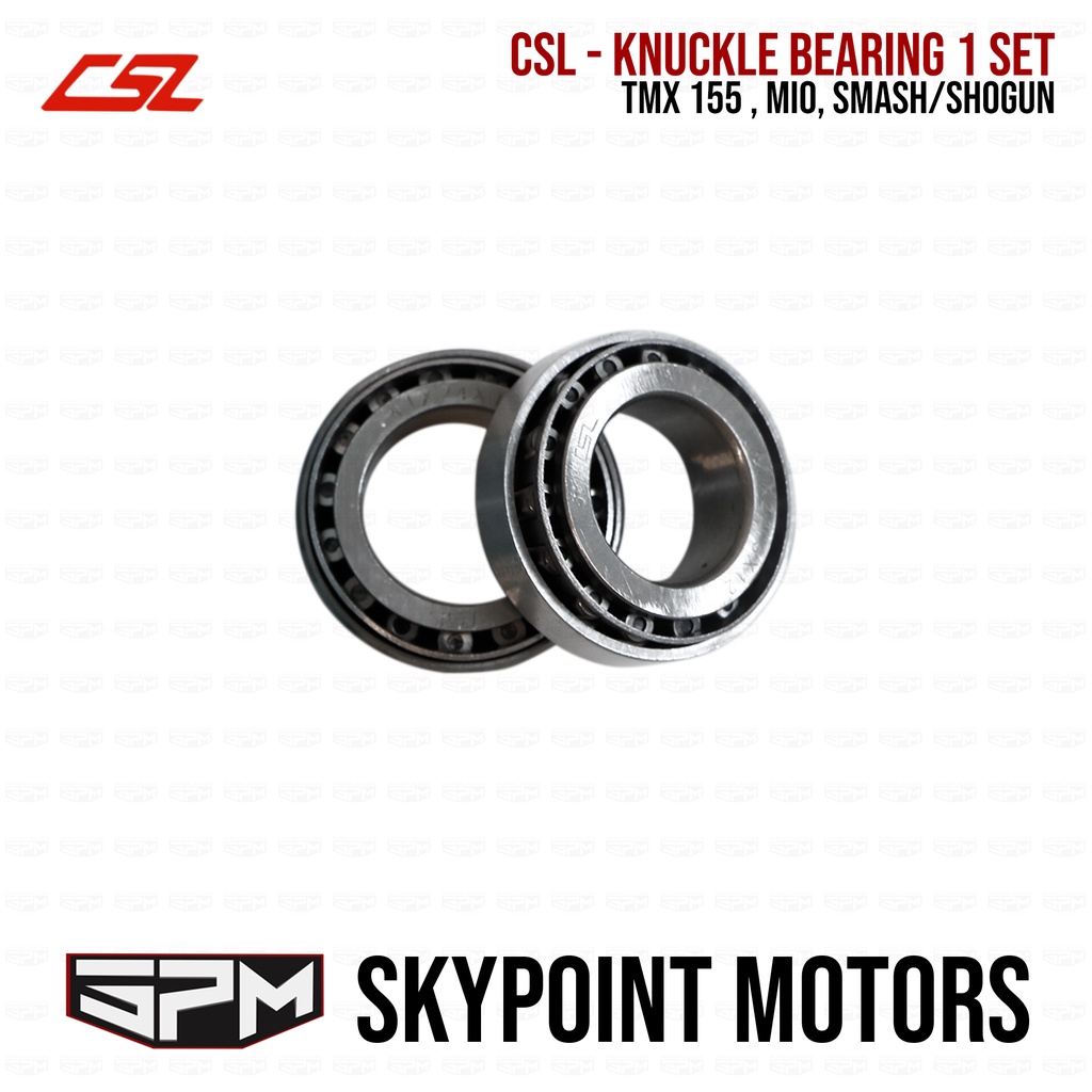 CSL Knuckle Bearing 1 Set Tmx155/XRM110/WAVE125, MIO, SMASH/RAIDER150 ...