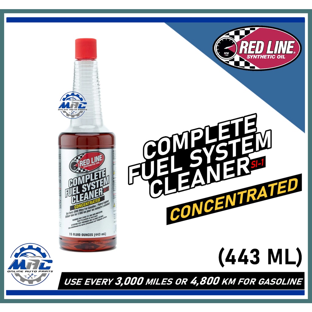 REDLINE SI-1 COMPLETE FUEL SYSTEM CLEANER 15 OZ 443ML | Shopee Philippines