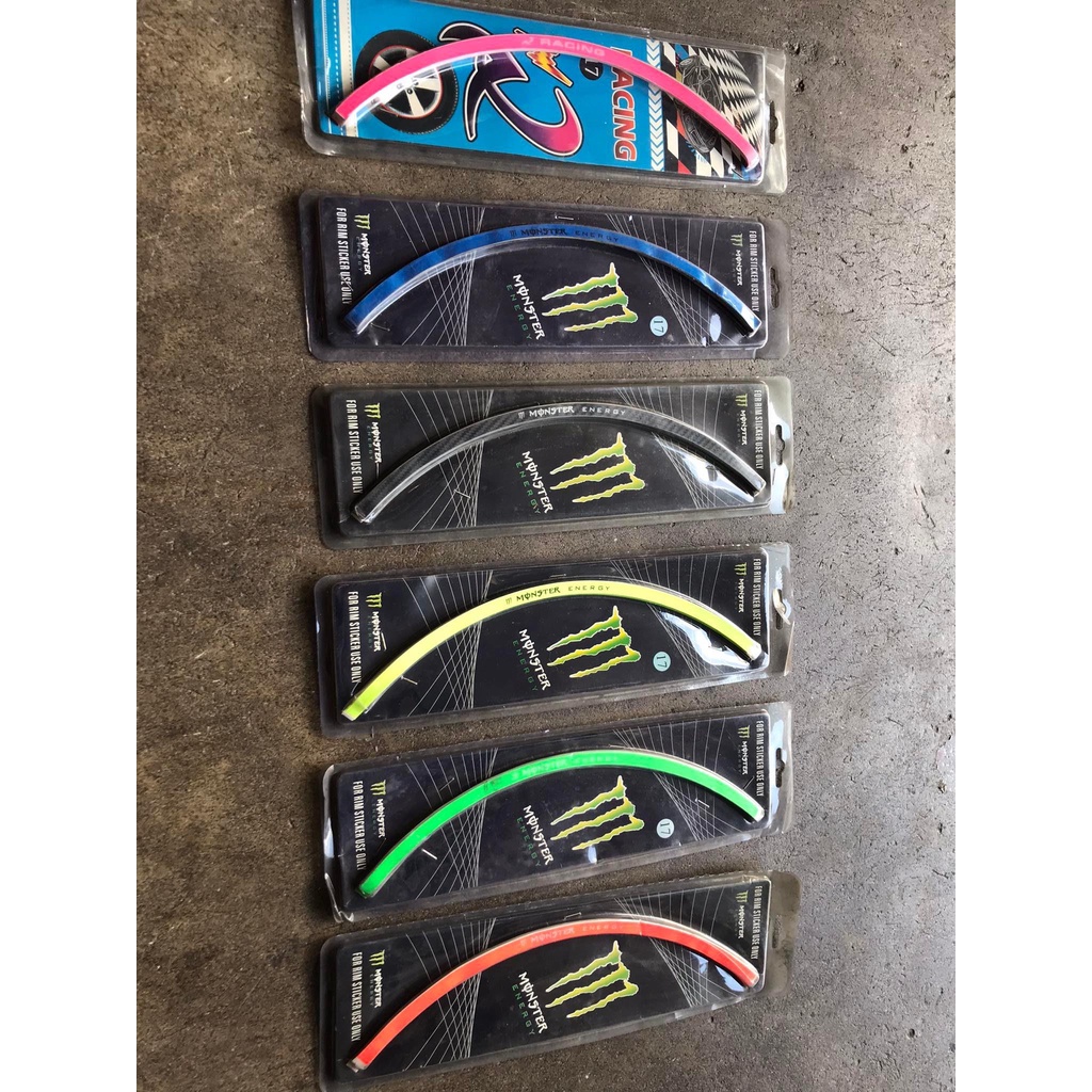 Universal 17 RIM STICKERS motorcycle stickers | Shopee Philippines