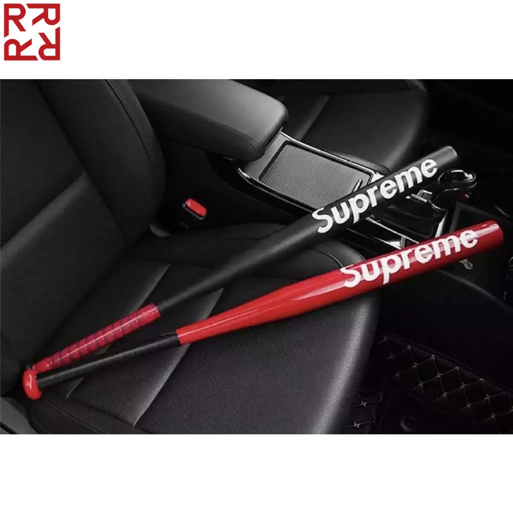 Supreme Red with Free Bag Supreme Bat Thick Alloy Steel Super Hard 30 ...