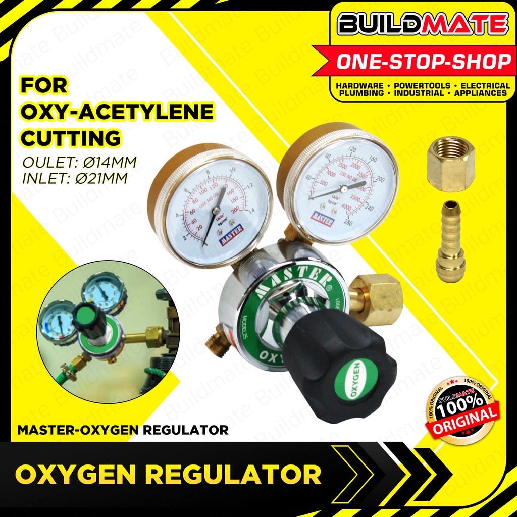 MASTER Oxygen Regulator Gauge Welding & Cutting Outfit Oxygen Welding ...