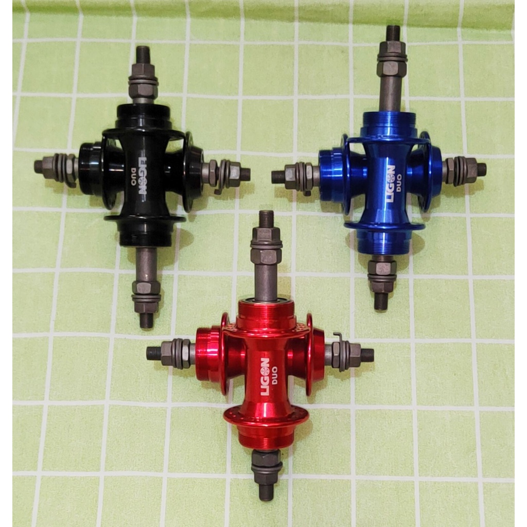 LIGON Bike Hub Set Alloy Nut Type MTB Bicycle 36 Holes Disc Brake Ready ...