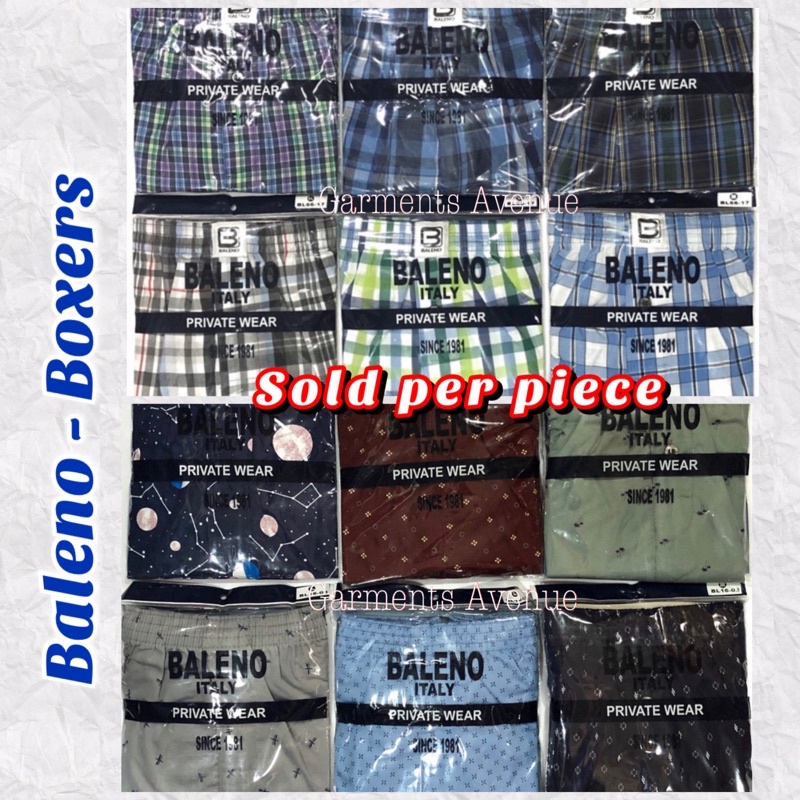 BALENO / GREYHOUND Boxer Shorts for Men (ORIGINAL) - sold per piece ...