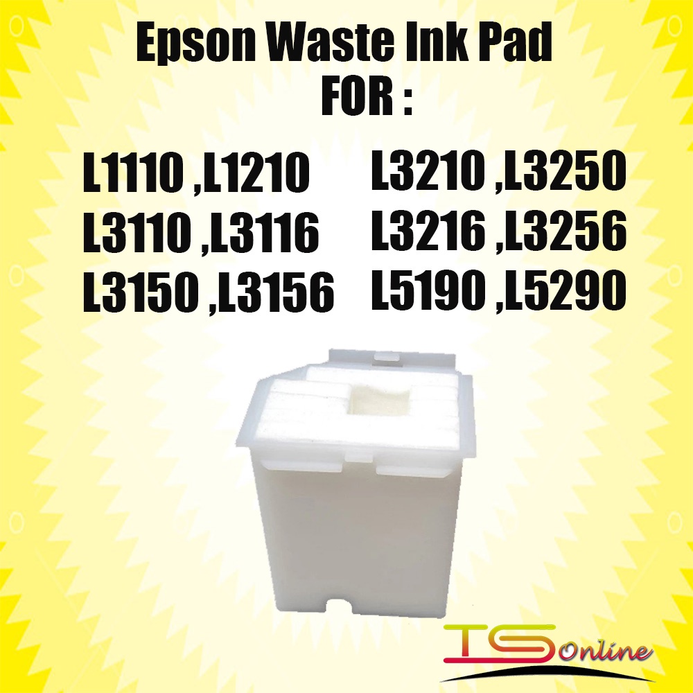 Epson Waste Ink Pad For L1110. L3110. L1210, L3210, L3250 ect | Shopee ...