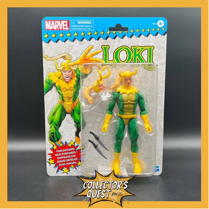 Marvel Legends Avengers Retro Loki Figure | Shopee Philippines