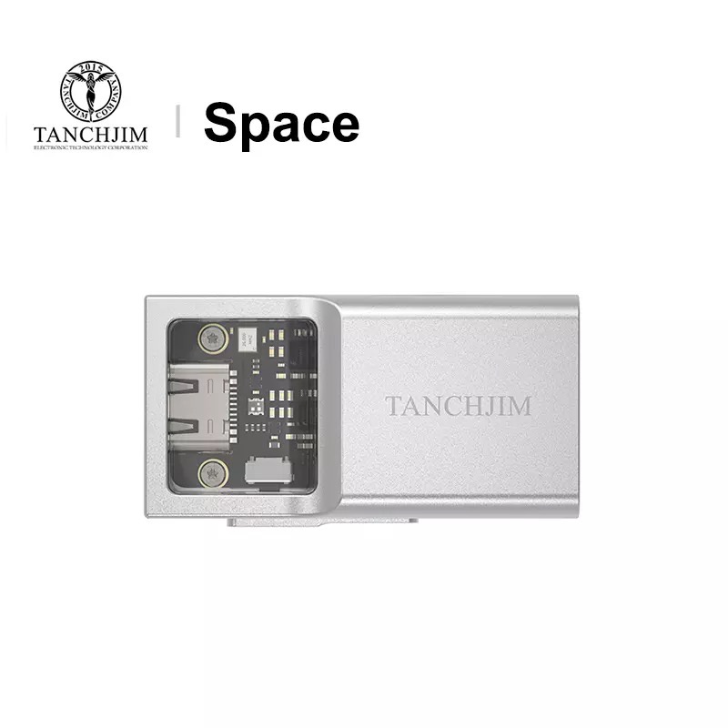 TANCHJIM SPACE Portable DAC Headphone Amplifier CS43131*2 DSD256 32Bit ...