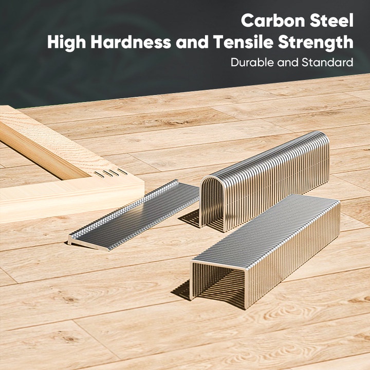 Mitsushi 600PCS 3 in 1 Heavy duty U/Door /T Shaped Staple Nails/Gun ...