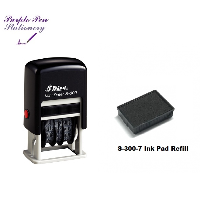 Stamp Self-Inking Shiny S300 Shiny S-300 Mini Dater Adjustable Stamp ... Stamp Self-Inking Shiny S300 Shiny S-300 Mini Dater Adjustable Stamp ...