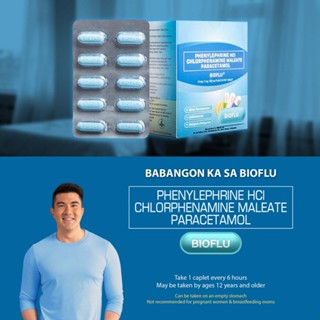 Unilab Bioflu 100 Tablets - Relief of Flu and other symptoms like Fever, Headache, Cough and ...