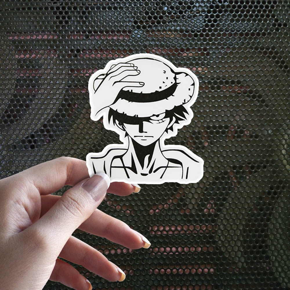 Monkey D Luffy Waterproof Vinyl Decal Sticker | Shopee Philippines