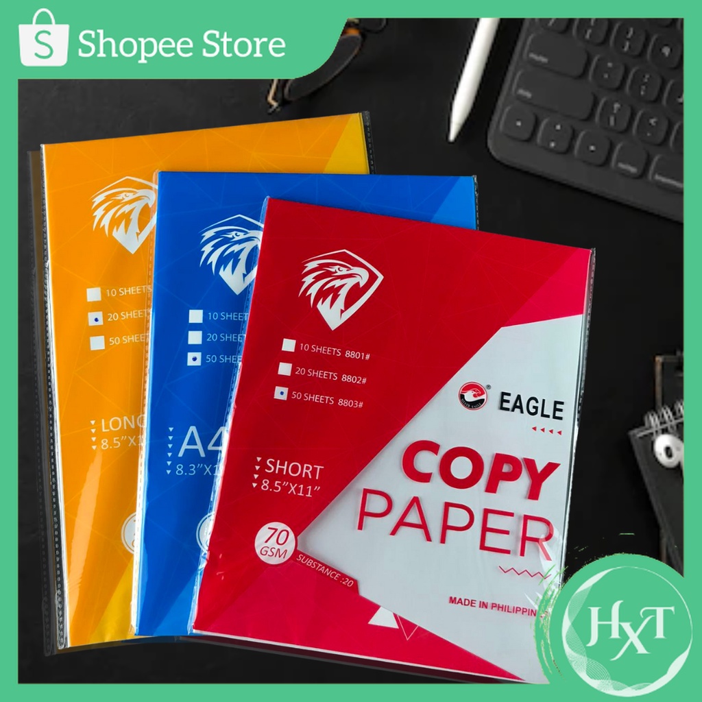 HXT 10/20/50 Sheets A4/Short/Long Copy Paper, Bond Paper, Photocopy ...