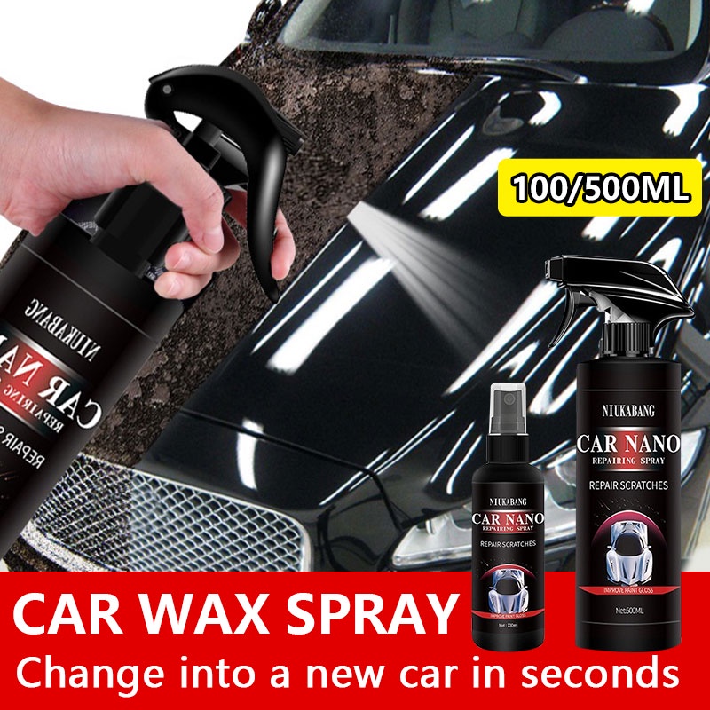 100ml/500ml Nano Car Cleaning Scratch Removal Spray Repair Nano Spray ...