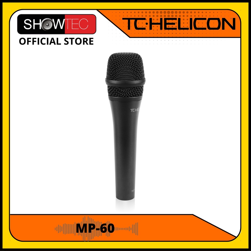 TC Helicon MP-60 Pro-Quality Handheld Dynamic Microphone | Shopee ...